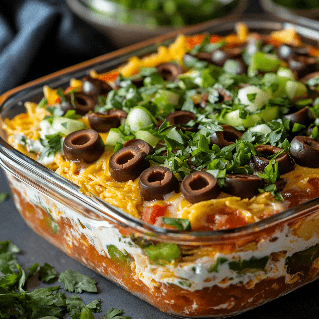 Five Layer Dip Recipe – Ultimate 5-Layer Tex-Mex Favorite