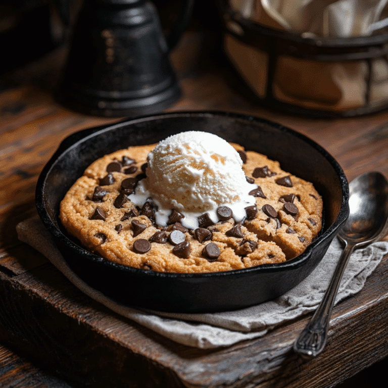 Cookie in a Frying Pan – Ultimate No-Oven Skillet Treat